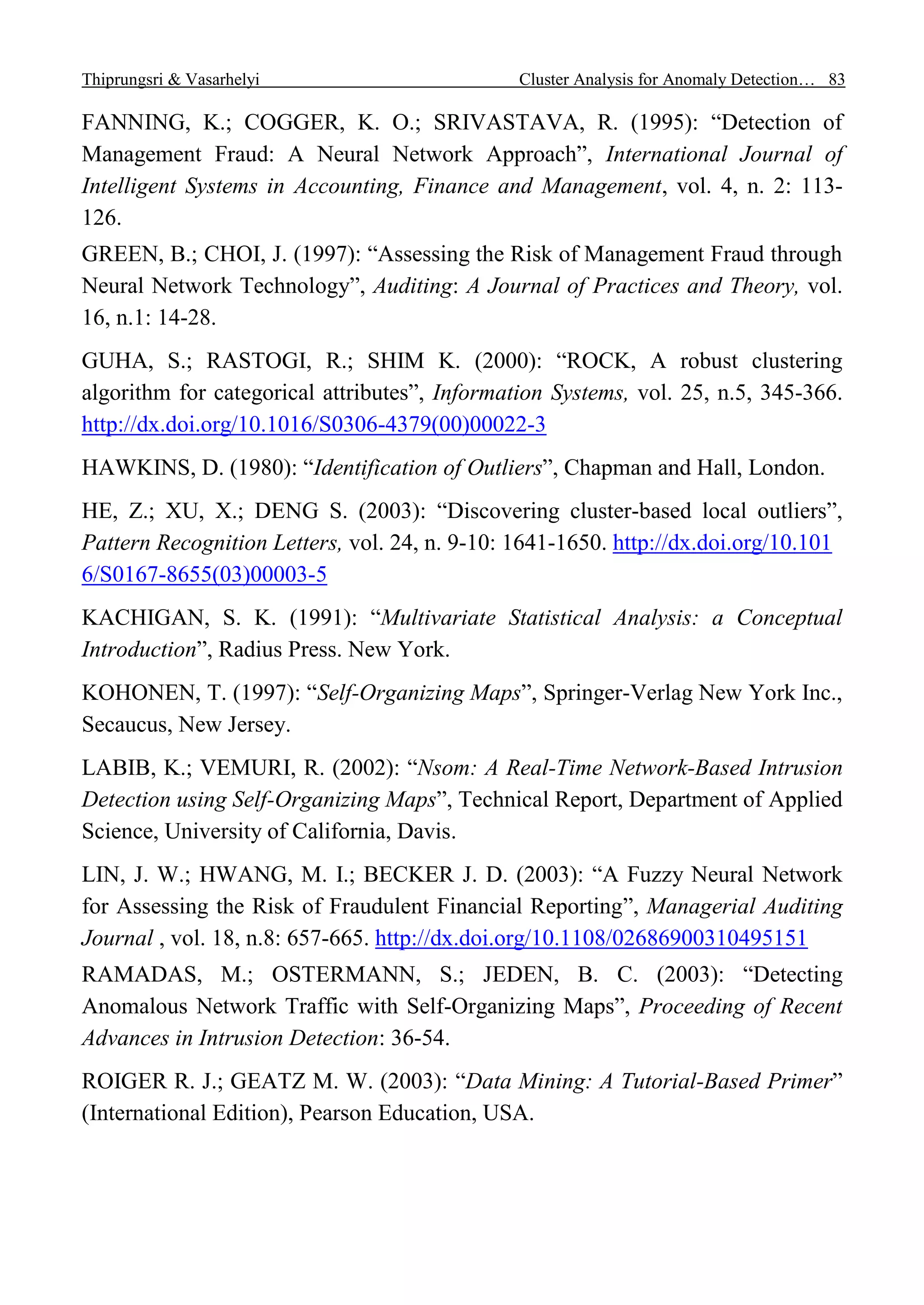 Cluster analysis | PDF | Databases | Computer Software and Applications