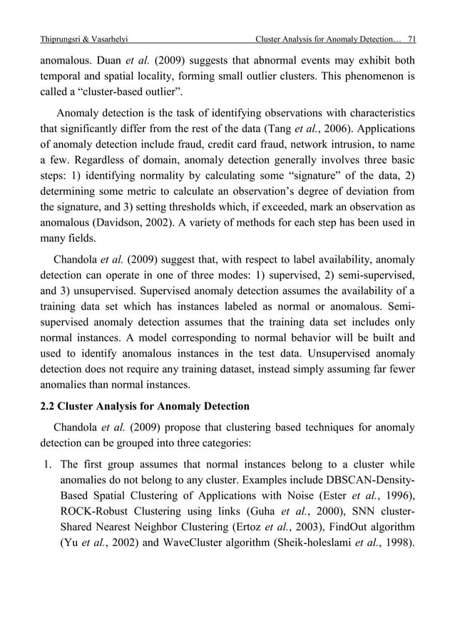 Cluster analysis | PDF | Databases | Computer Software and Applications