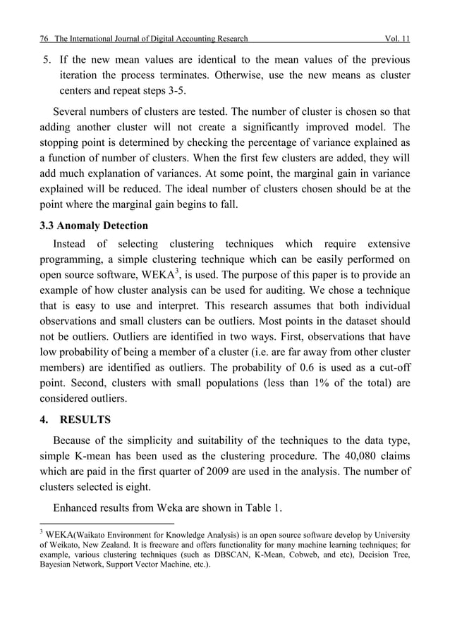 Cluster analysis | PDF | Databases | Computer Software and Applications
