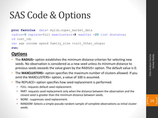 Cluster analysis | PPT