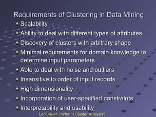 Cluster analysis | PPT