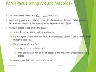 Cluster analysis | PPT