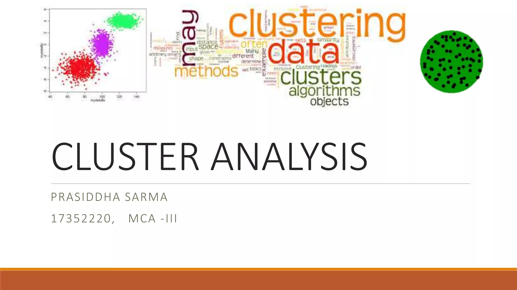 Cluster Analysis Introduction | PPT