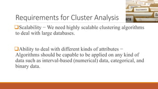 Cluster Analysis Introduction | PPT