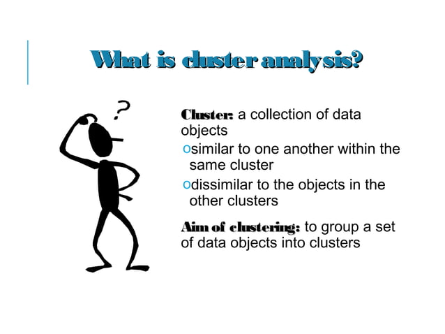 Cluster analysis | PPT