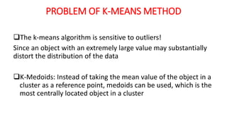 CLUSTER ANALYSIS ALGORITHMS.pptx | Databases | Computer Software and Applications
