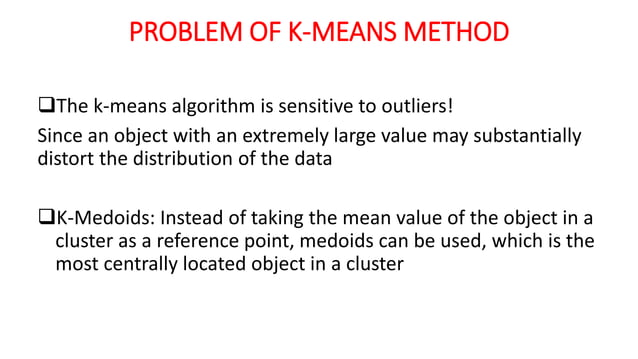 CLUSTER ANALYSIS ALGORITHMS.pptx | Databases | Computer Software and Applications