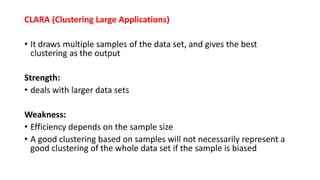 CLUSTER ANALYSIS ALGORITHMS.pptx | Databases | Computer Software and Applications