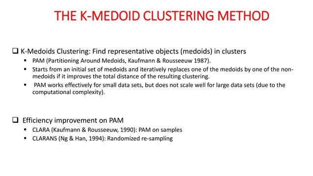 CLUSTER ANALYSIS ALGORITHMS.pptx | Databases | Computer Software and Applications