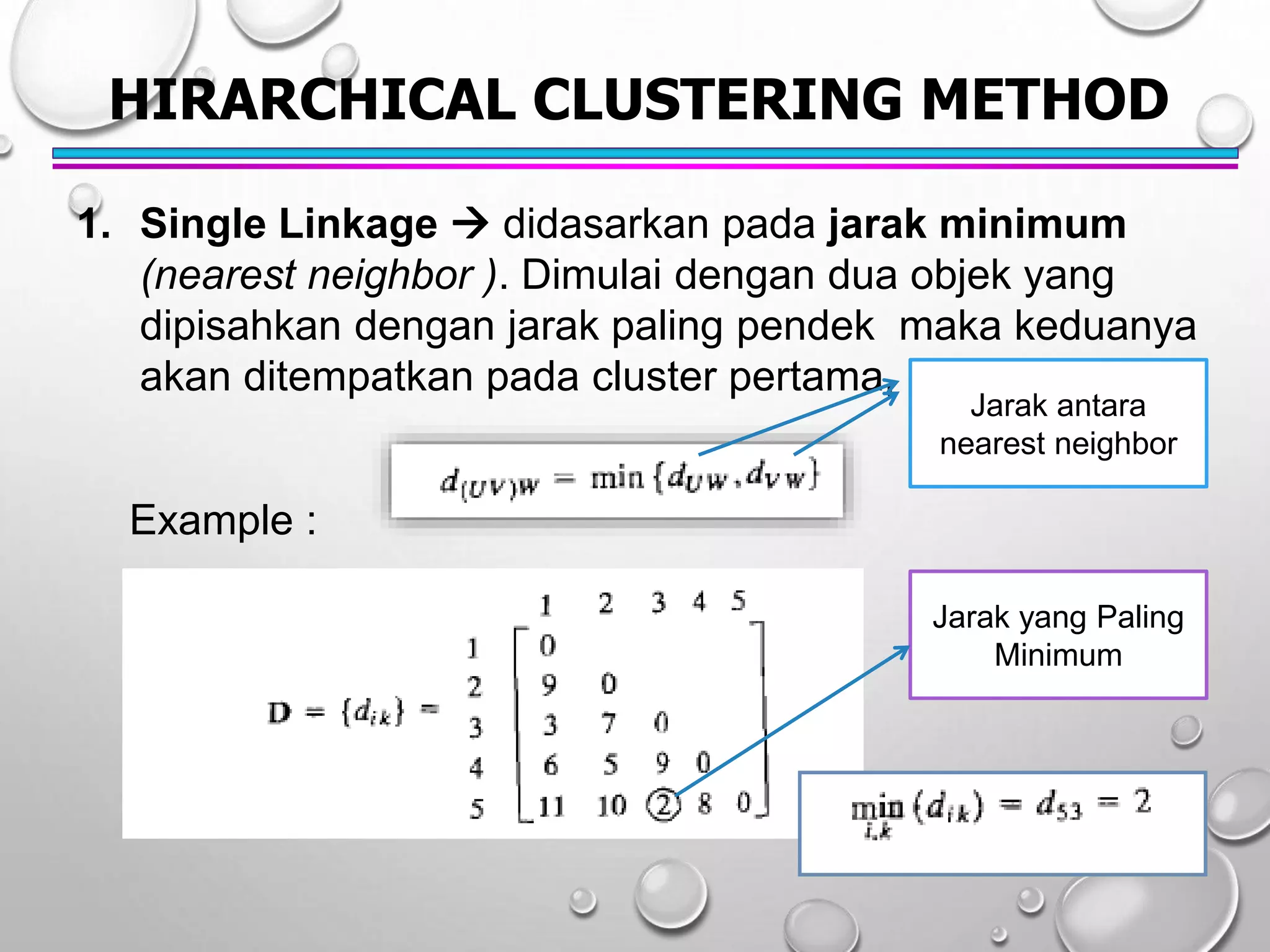 analisis kluster | PPTX