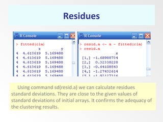 Cluster analysis using k-means method in R | PPT