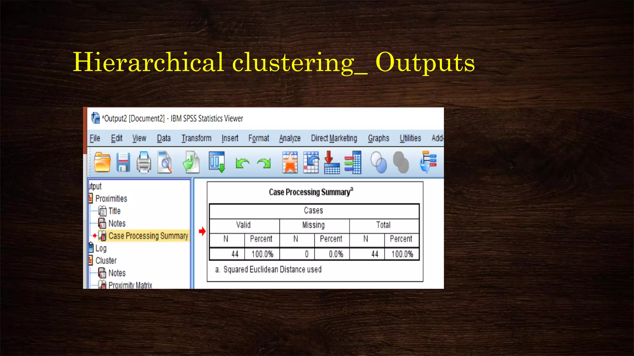 Cluster analysis using spss | PDF