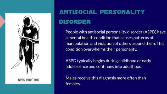 CLUSTER B PERSONALITY DISORDER | PPTX