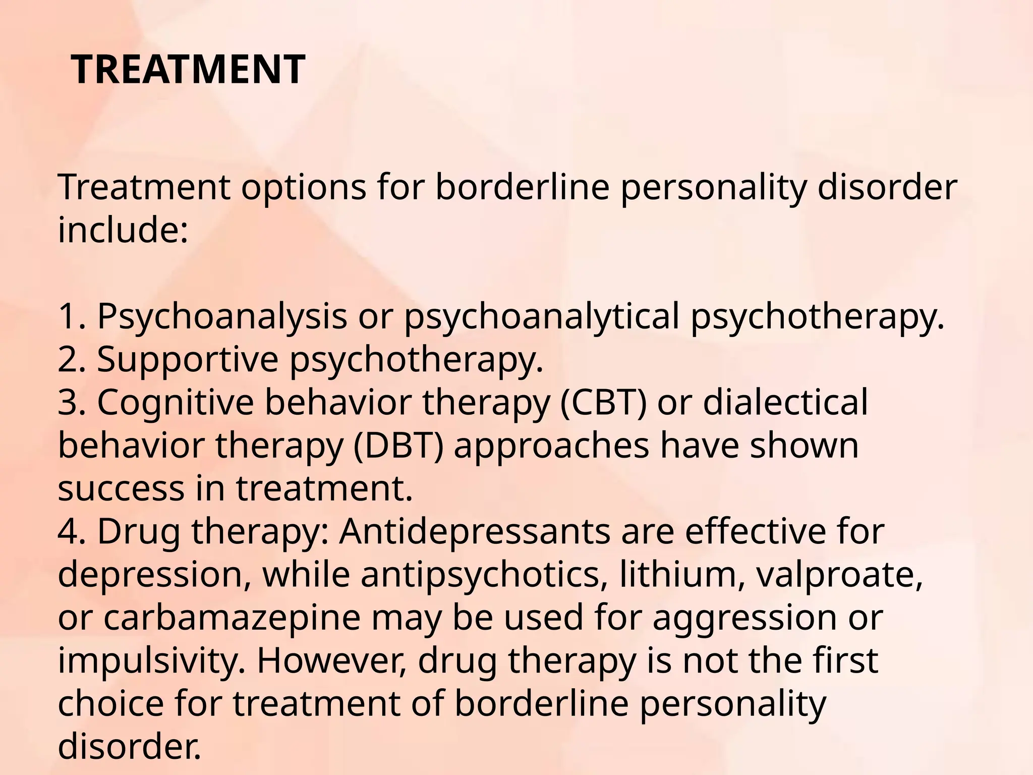 CLUSTER B personality disorder presentation | PPTX