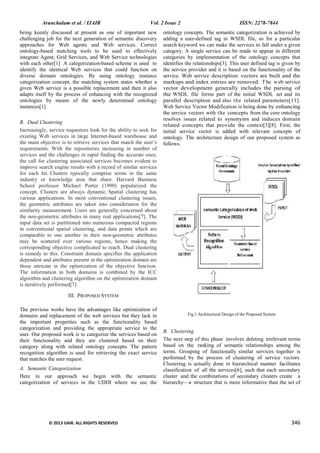 Cluster based approach for Service Discovery using Pattern Recognition | PDF | Internet | Computing