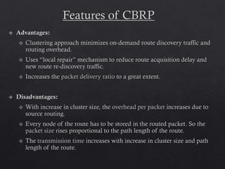 Cluster based routing protocol 1 | PPTX