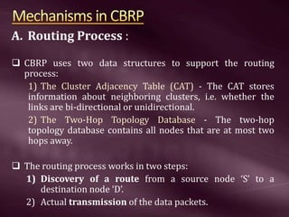 Cluster based routing protocol | PPT
