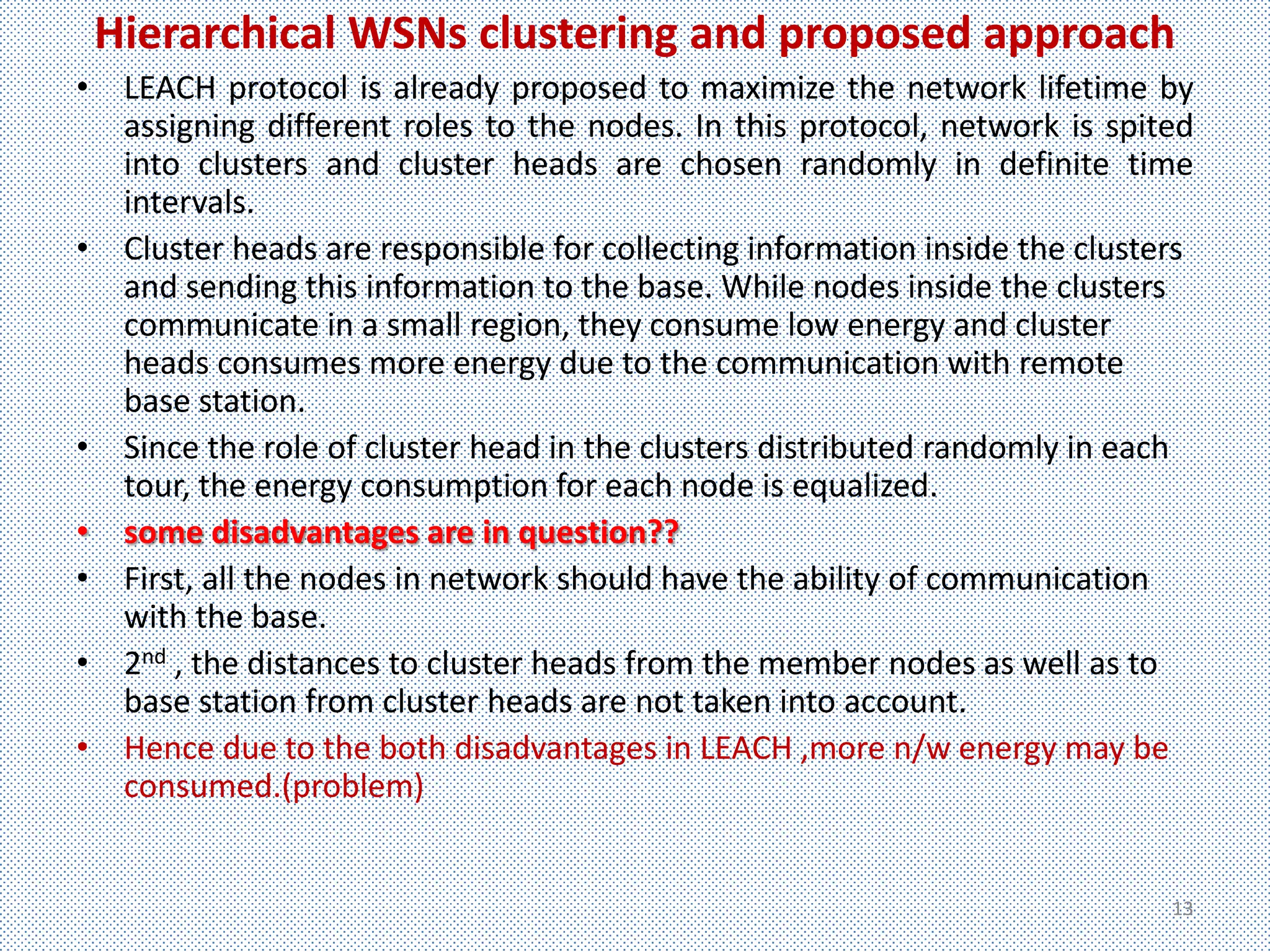 Cluster Based Wireless Sensor Network Routings Ieee Ppt