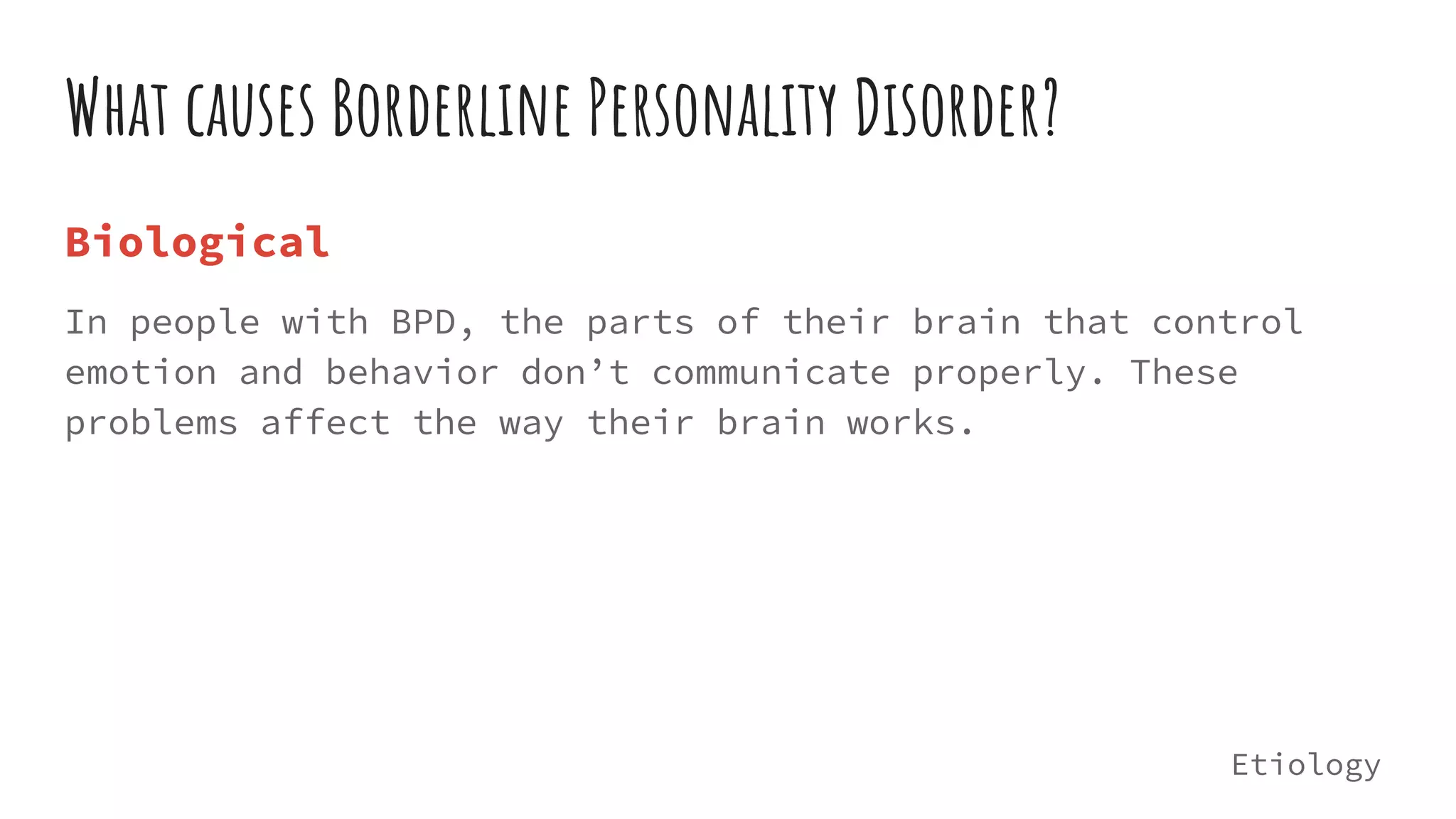 Cluster B Personality Disorder.pptx | Mental Health | Diseases and ...