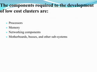 Cluster computer | PPT