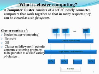 Cluster computer | PPT
