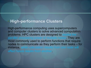 Cluster Computing | PPT