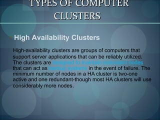 Cluster Computing | PPT