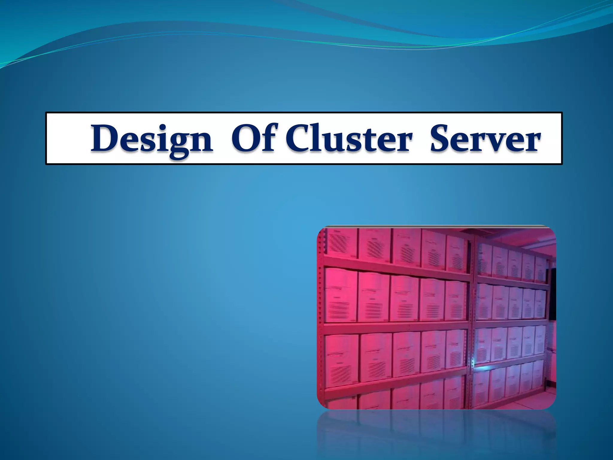 Cluster computing | PPTX