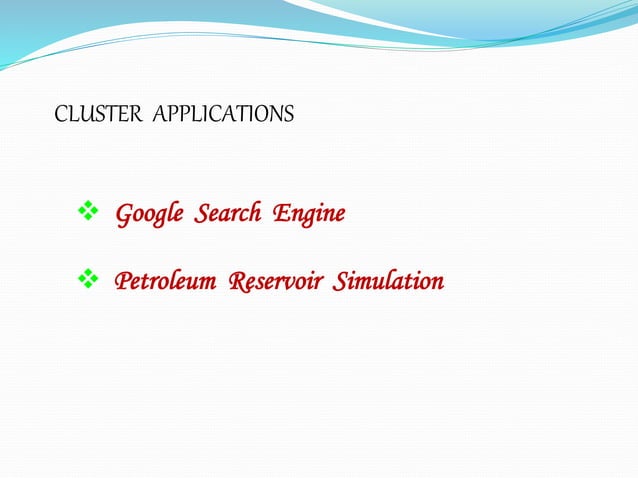 Cluster Computing Ppt