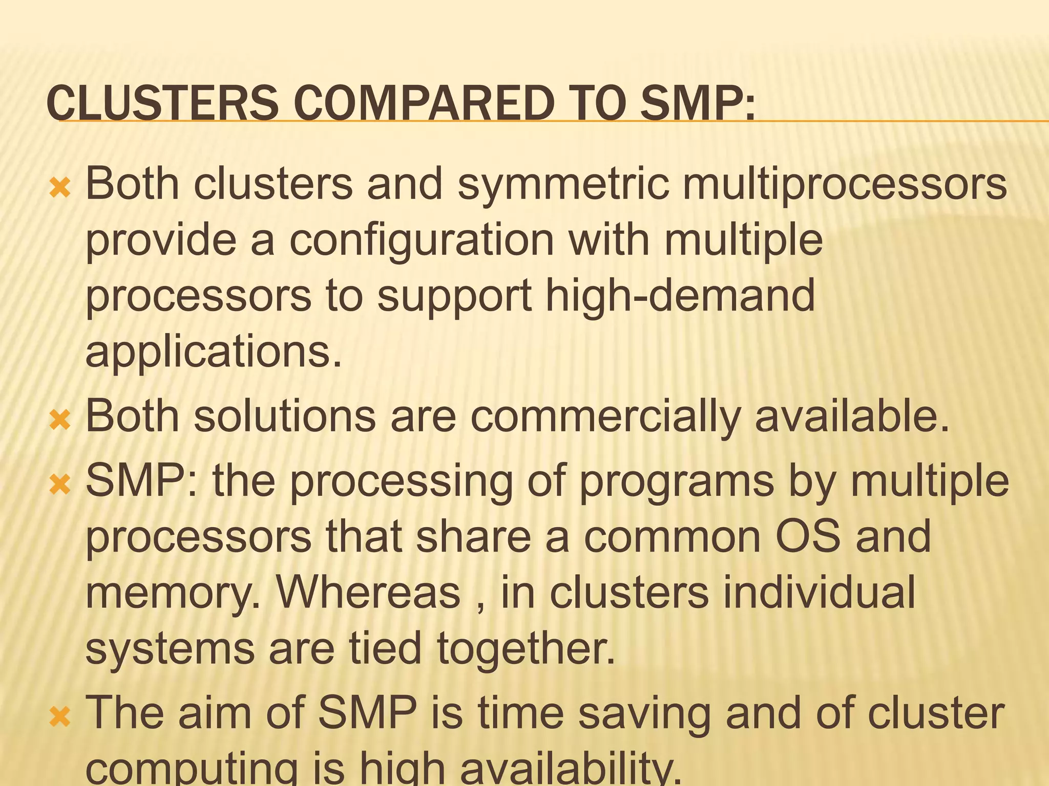 Cluster computing | PPT