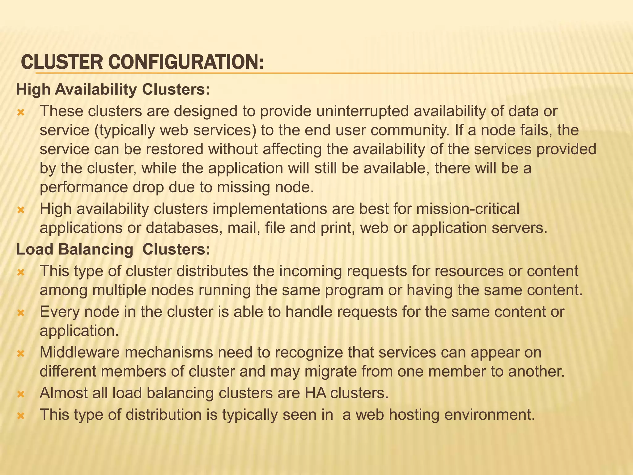 Cluster computing | PPT