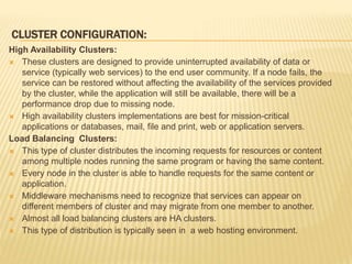 Cluster computing | PPT