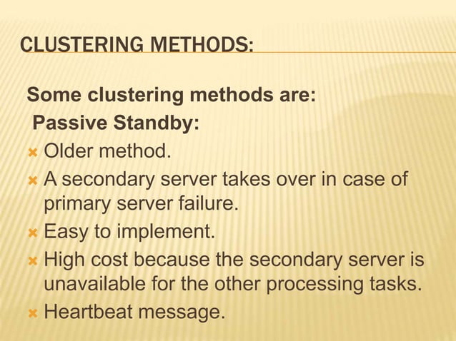 Cluster computing | PPT