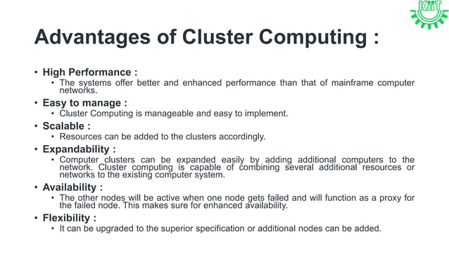 Cluster Computing | PPTX