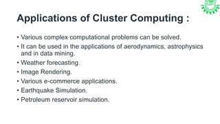 Cluster Computing | PPTX