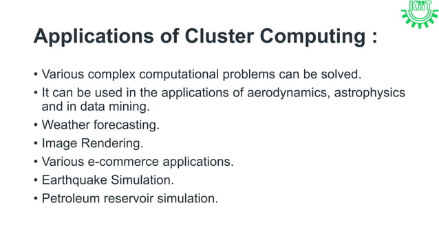 Cluster Computing | PPTX
