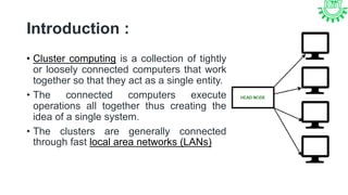 Cluster Computing | PPTX