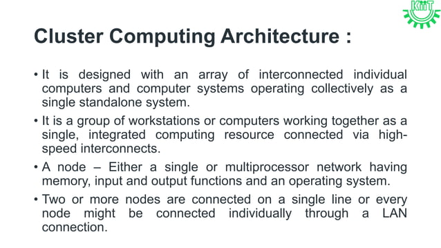 Cluster Computing | PPTX