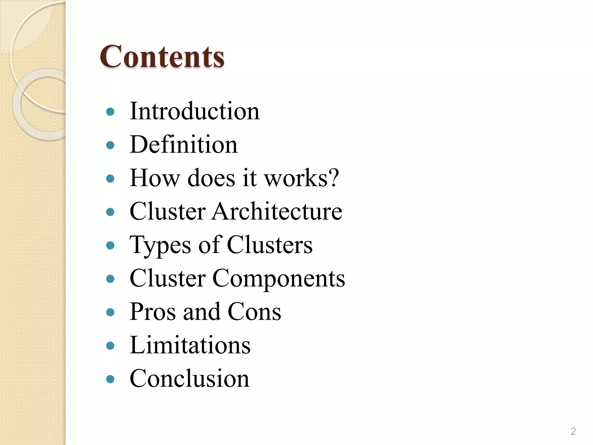 Cluster Computing | PPTX