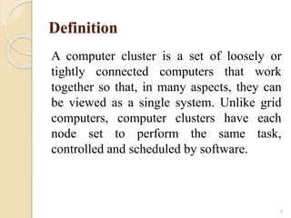 Cluster Computing | PPTX