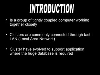 Cluster computing2 | PPT