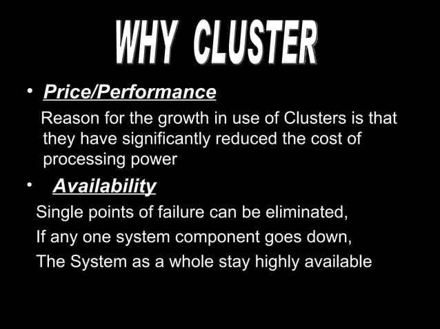 Cluster Computing2 Ppt 9936