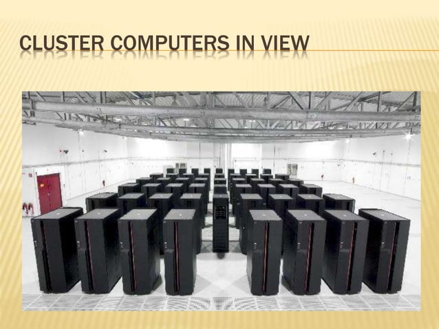 Cluster computing | PPTX