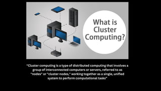 Cluster Computing ppt.pdf