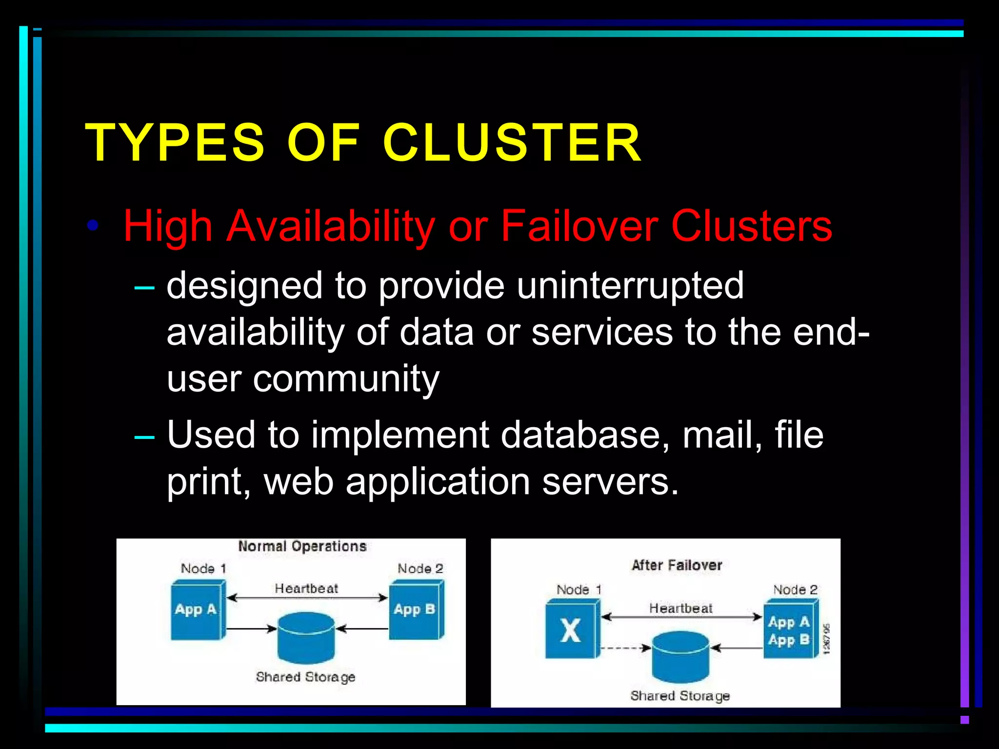 Cluster Computing Seminar. | PPT