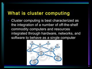Cluster Computing Seminar. | PPT
