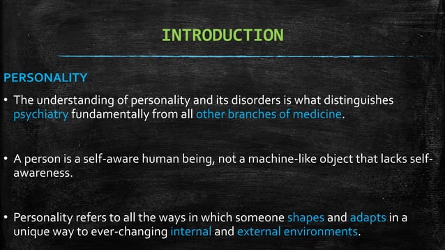 Cluster C Personality Disorders | PPTX