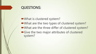CLUSTERED-SYSTEM.pptx