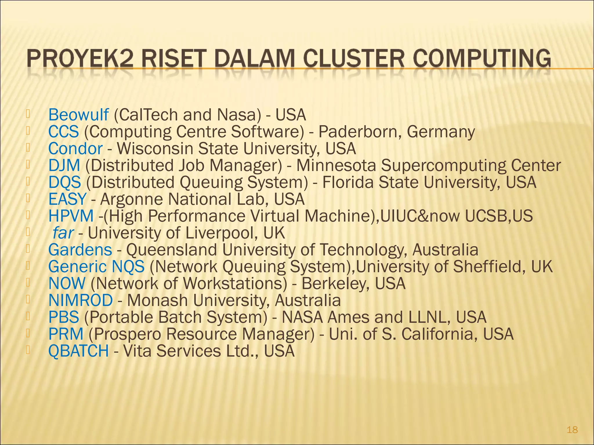 Cluster Grid Cloud Computing Ppt