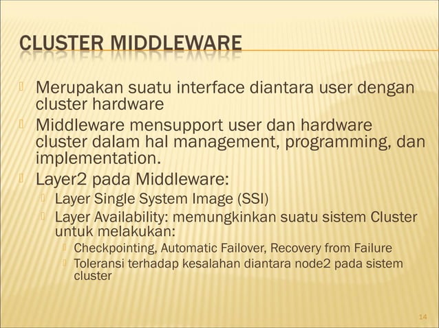 Cluster grid cloud computing | PPT